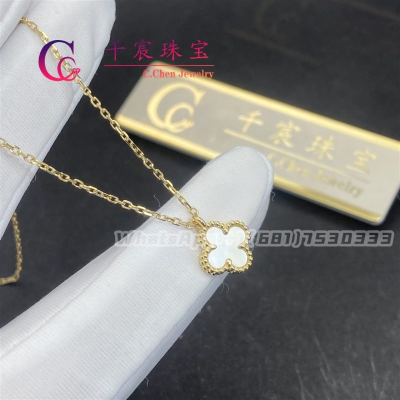Van Cleef & Arpels Sweet Alhambra Pendant Mother-of-pearl VCARF69100 ...