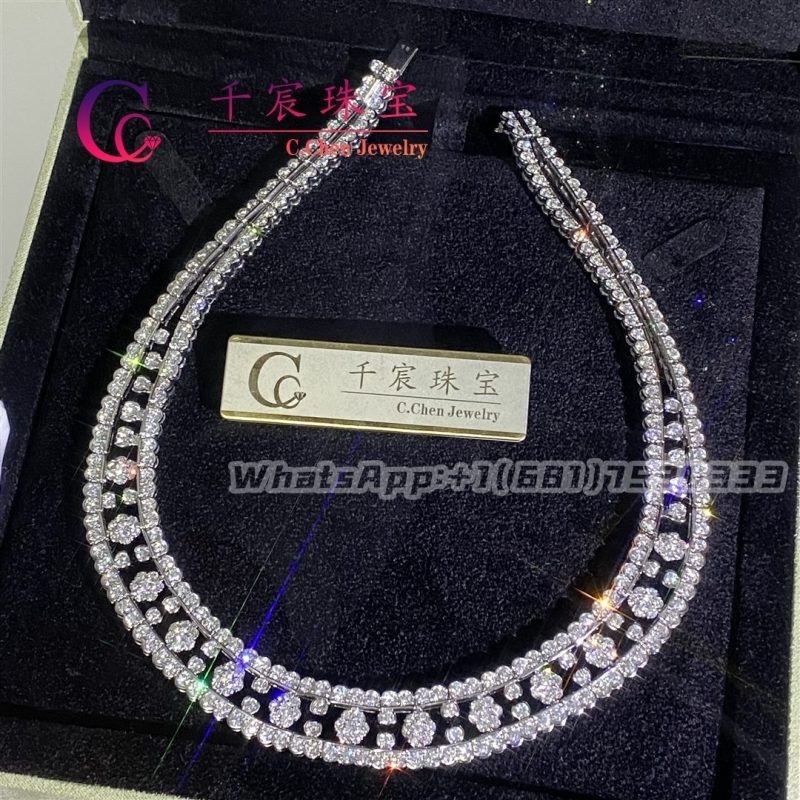 Van Cleef & Arpels Snowflake Necklace VCARO3RI00 – C Chen Jewelry