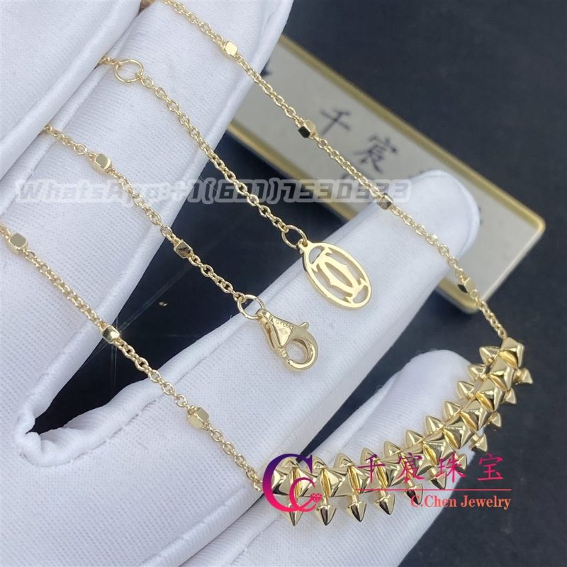 Cartier Clash De Cartier Necklace 18K Yellow Gold – C Chen Jewelry